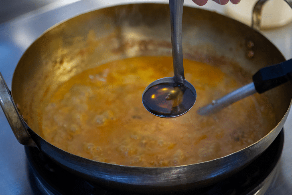 Thaifoodmaster - Minced-Bird Curry with Fish (ปลาช่อนแกงนก)